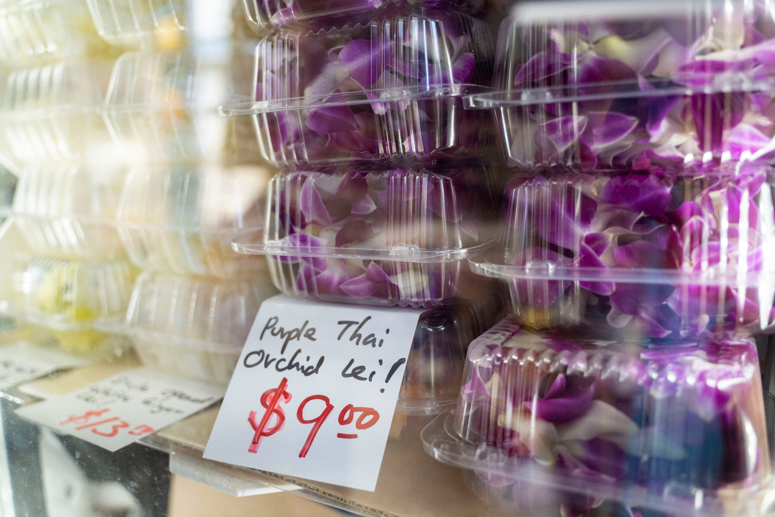 That purple Hawaii vacation lei likely came from Thailand, and some ...